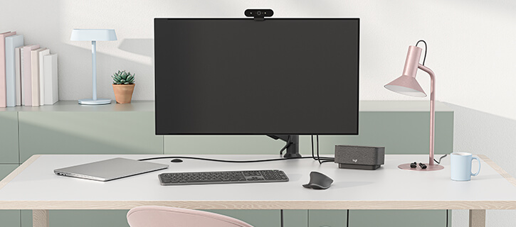 Ihr persönlicher Arbeitsplatz – ausgestattet von Logitech