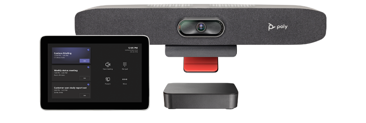 Poly und Microsoft | Teams Rooms Kit