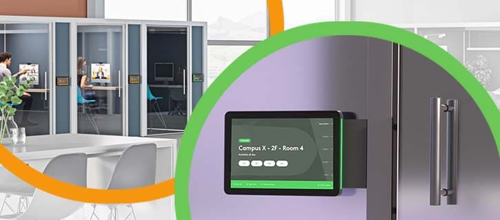 Logitech Tap Scheduler | Scheduling panel for meeting rooms