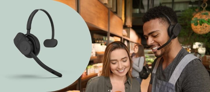 Jabra Perform 75 – robustes Headset mit 99 % Geräuschunterdrückung