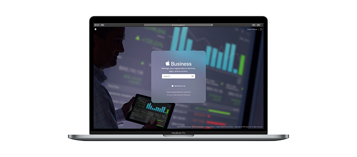 Eenvoudig beheer met Apple Business Manager