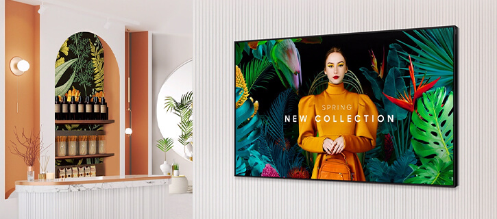 Die Standalone-QxC-Serie von Samsung | Schlank und beeindruckend